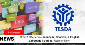TESDA Offers Free Japanese, Spanish, & English Language Courses ...